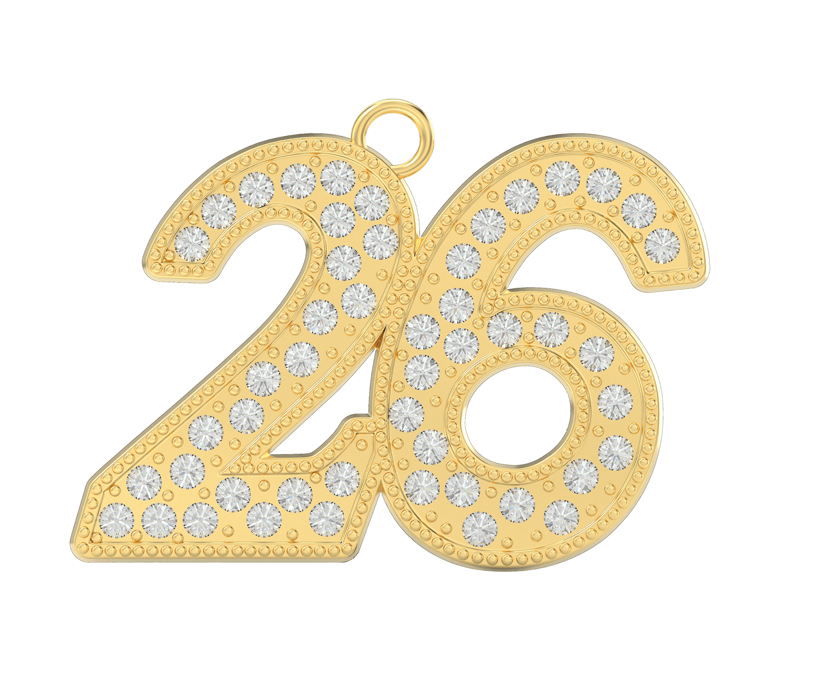 '26 Bling Numeral - WC Grad Sales